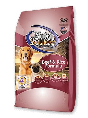 NutriSource Beef & Rice Dog Food - Family Owned